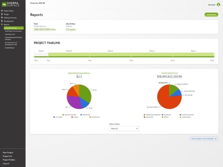SHERPA Mineral Processing | Costmine Intelligence