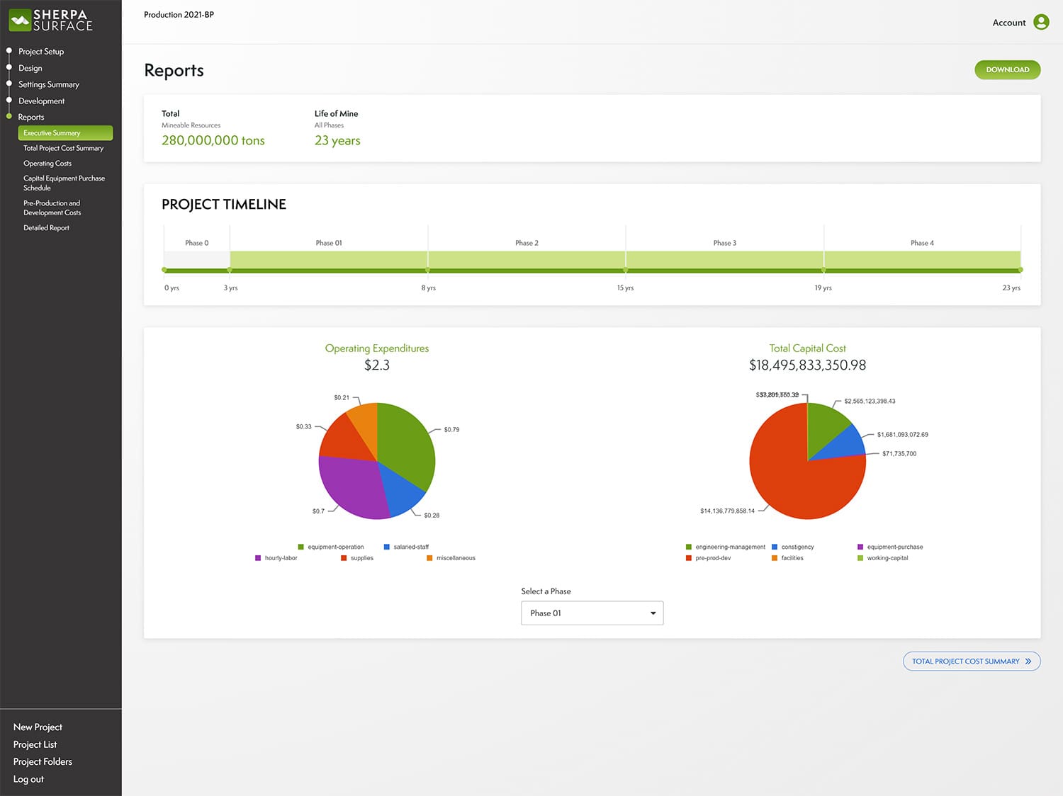 SHERPA Mineral Processing | Costmine Intelligence